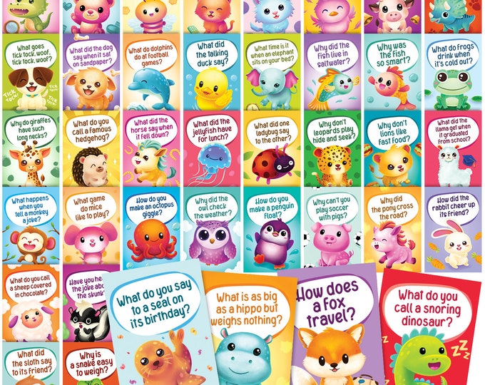 Fun Fact Postcards for Kids to Color - Etsy