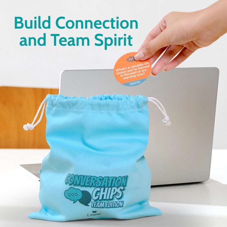 Conversation Chips Team Building Game - Conversation Starters and Team ...