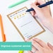 100 Suggestion Cards - Comment Cards for Customers, Restaurants, Bed ...