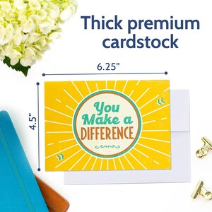 96 Appreciation Cards With Envelopes - Team Gifts, Teacher Gifts Bulk ...