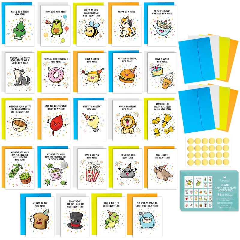 Funny Happy New Year Cards - Etsy
