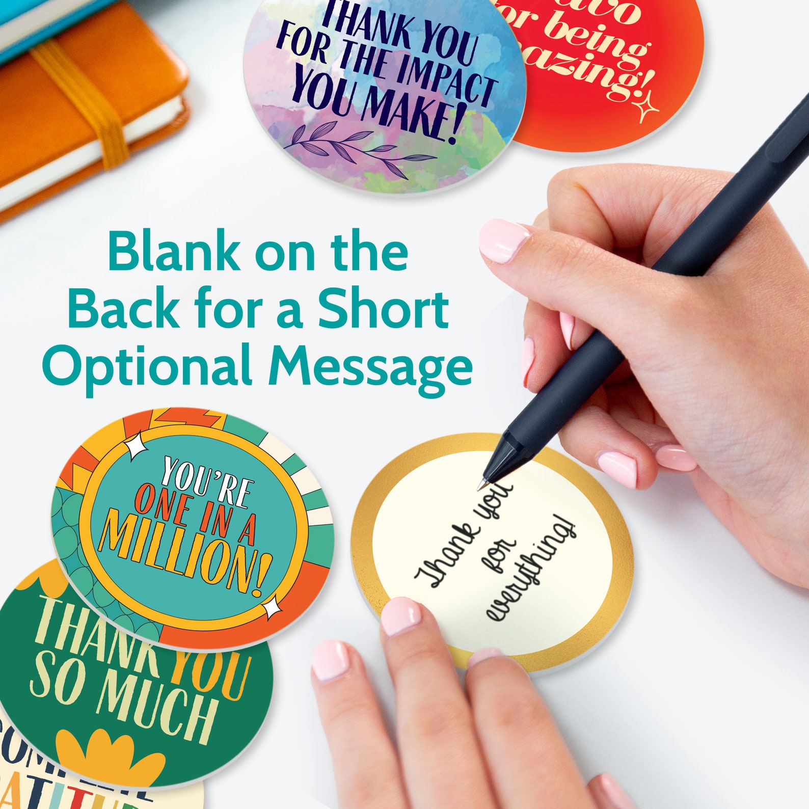 100 Mini Bulk Appreciation Gifts - 2.25” Token of Appreciation Chips ...