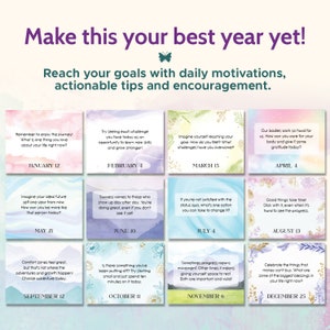 Motivational Daily Flip Calendar - Perpetual Desk Calendar With Gift ...