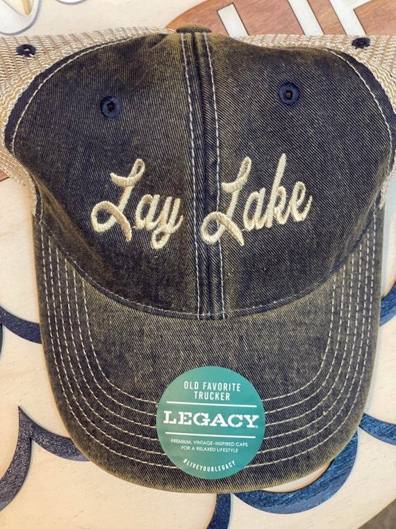 Personalized Lake Hat | Etsy