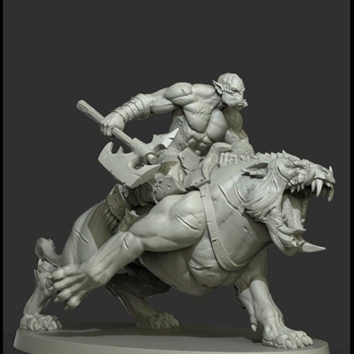 Garm Wolf for Dungeons and Dragons - Etsy