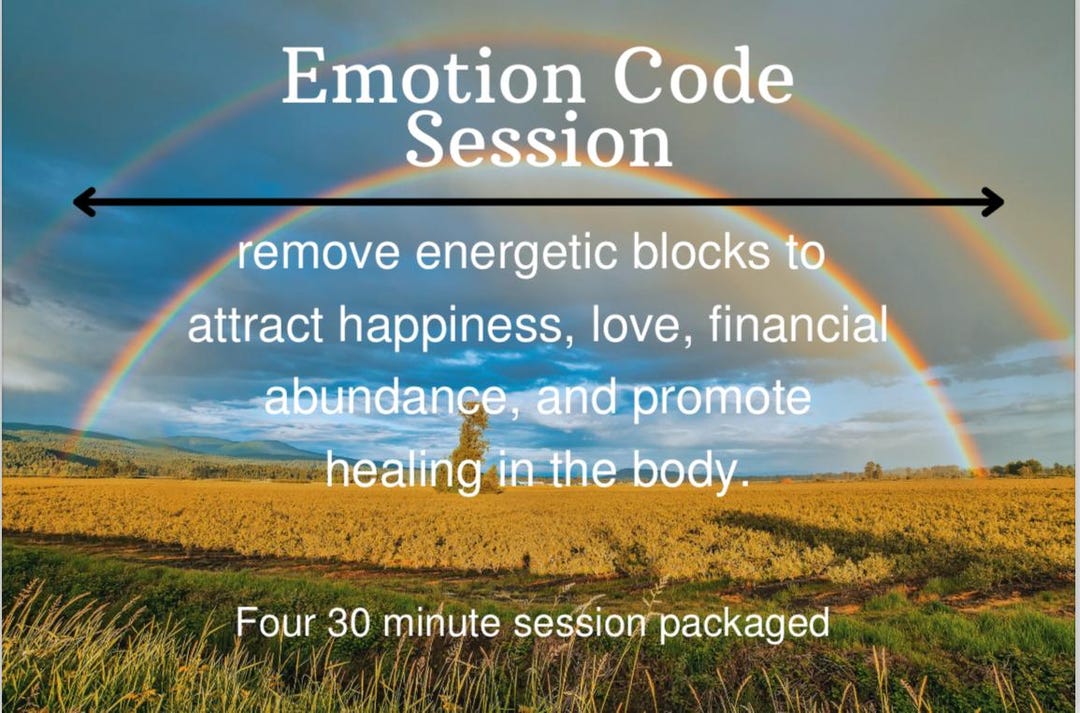 Four 30 Minute Emotion Code Session Package: - Etsy