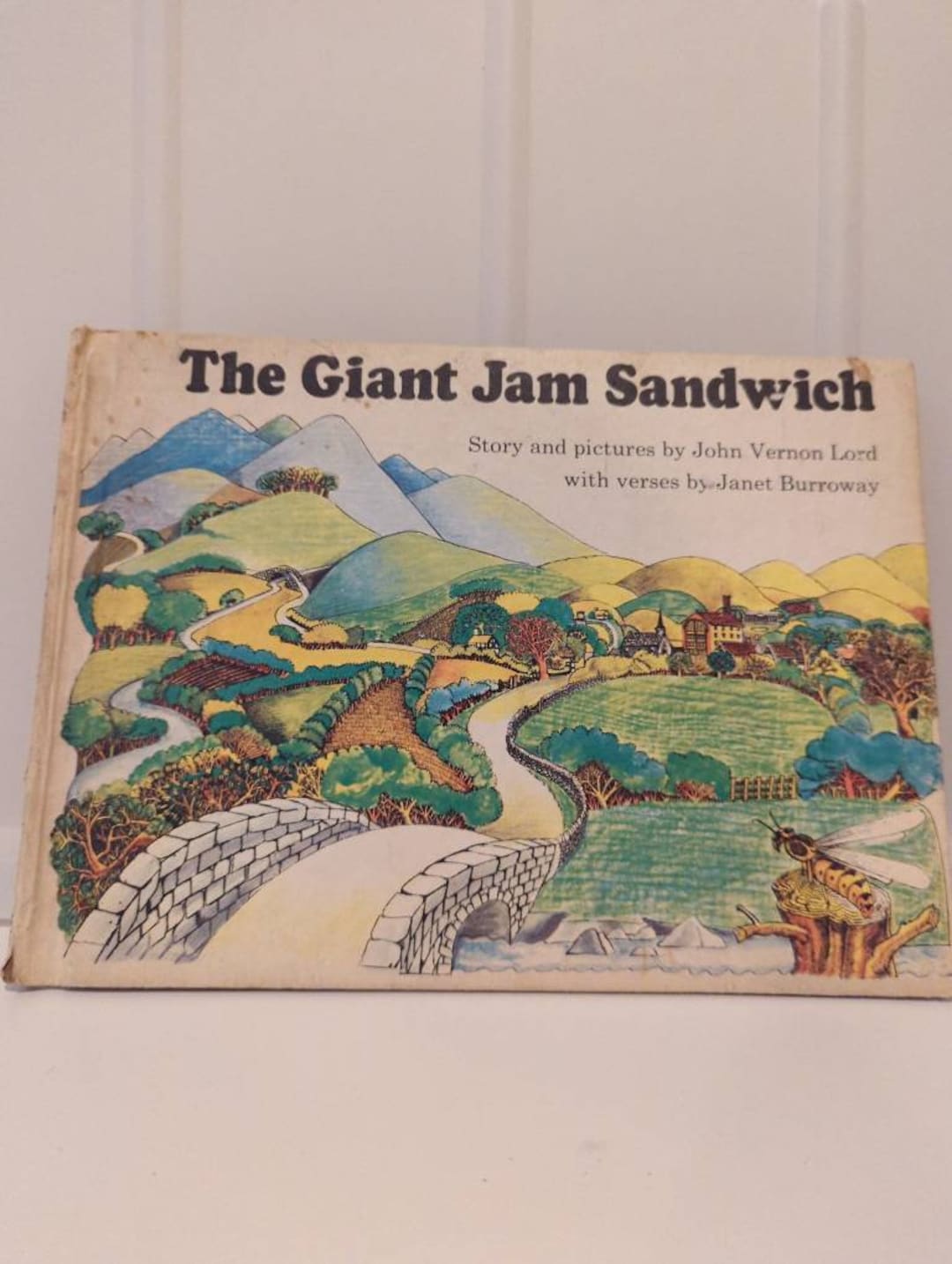 The Giant Jam Sandwich 1972 Children's Book - Etsy