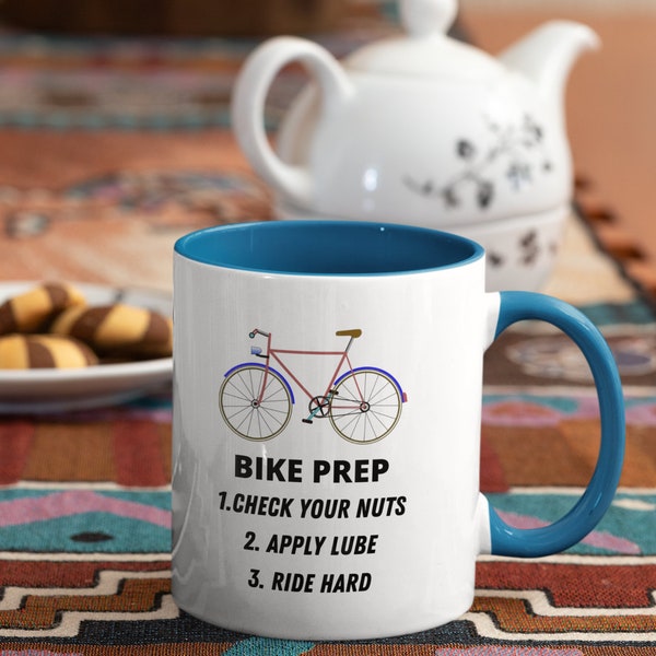Bike Mug - Etsy