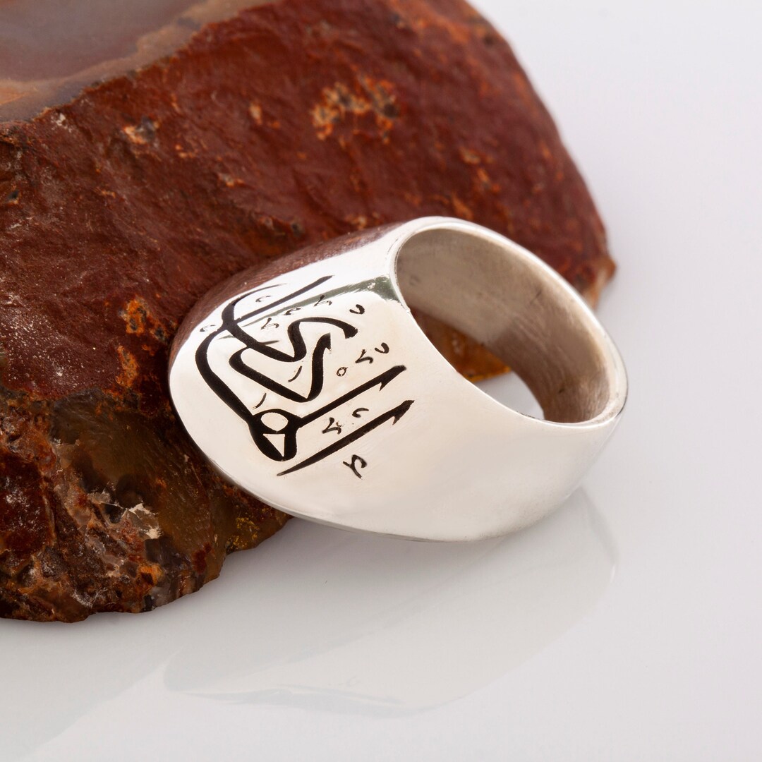 Personalized Handmade Unique Traditional Archer Ring - Silver Archery ...