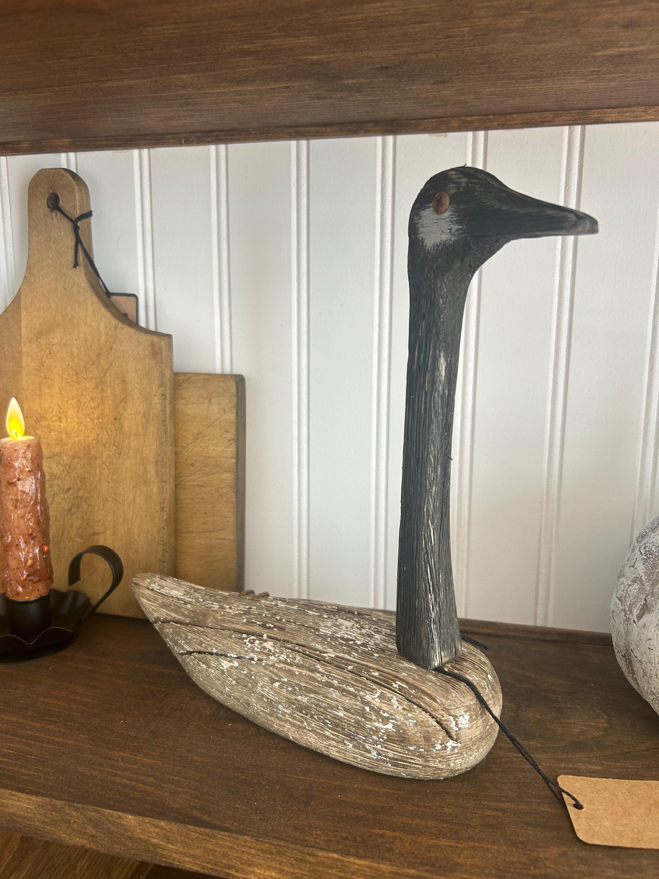 Small Primitive Farmhouse Goose Sitter PLEASE READ - Etsy