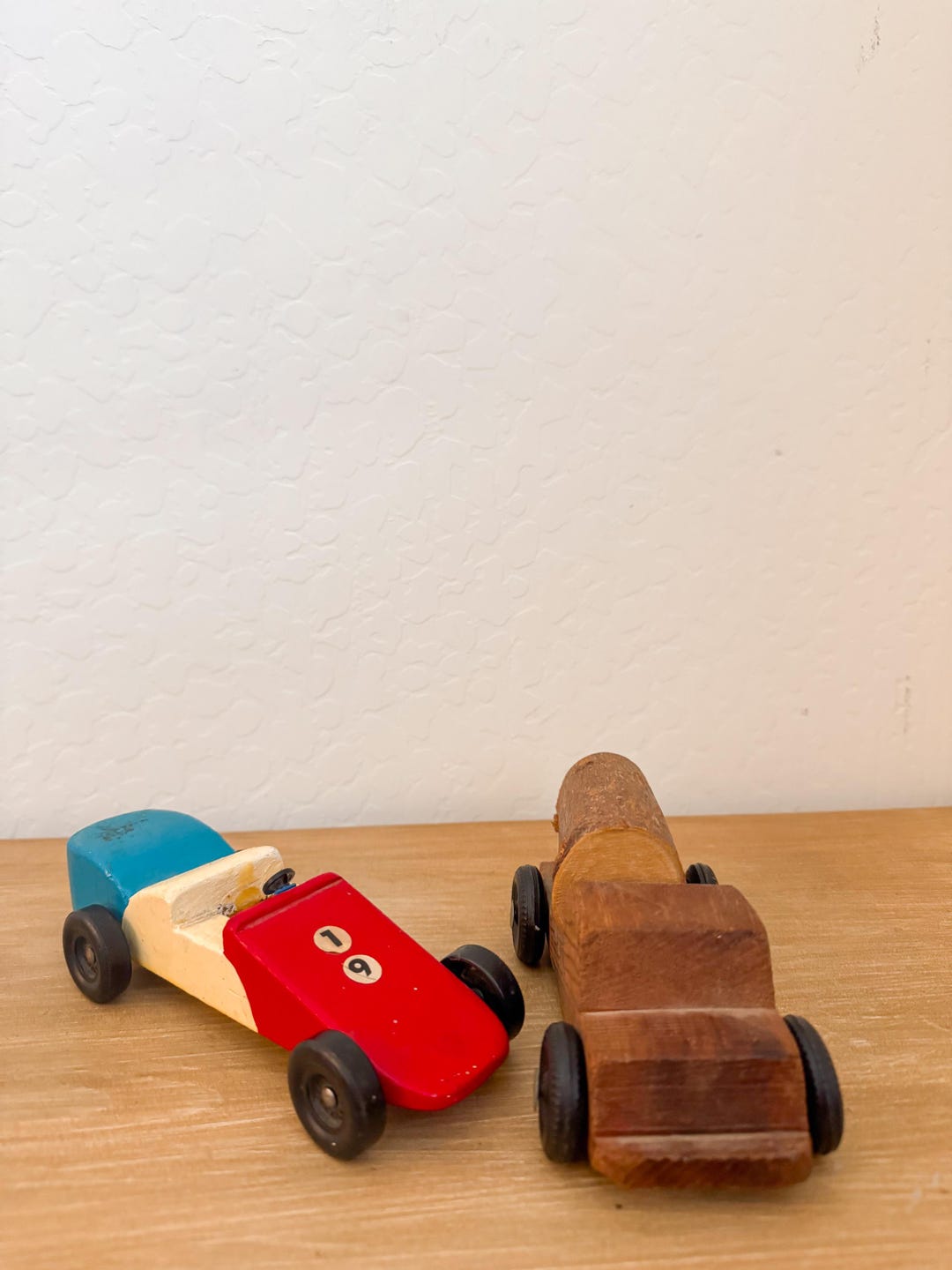 Vintage Handmade Wooden Cars - Etsy