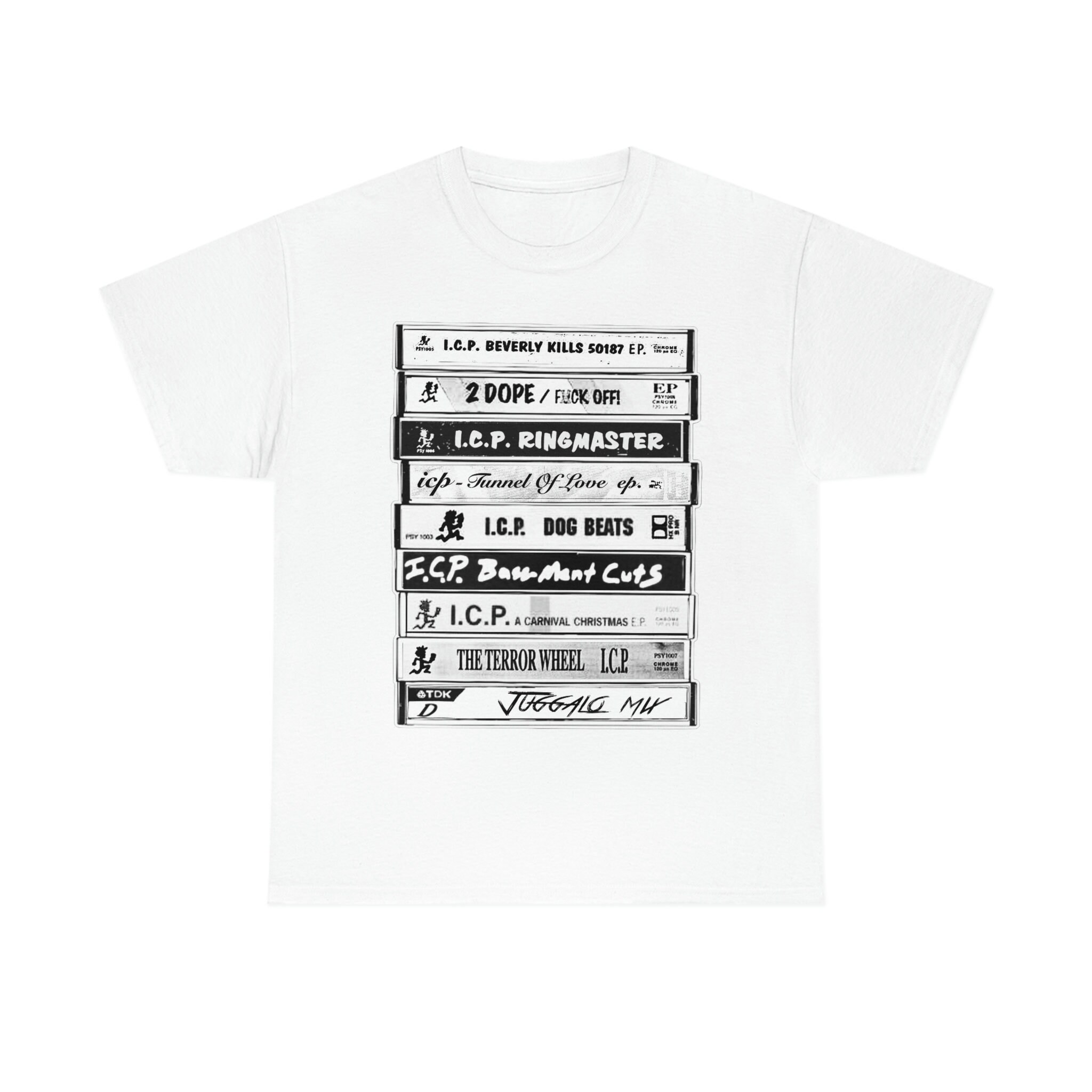 ICP Bootleg Cassette Collection T-shirt - Etsy