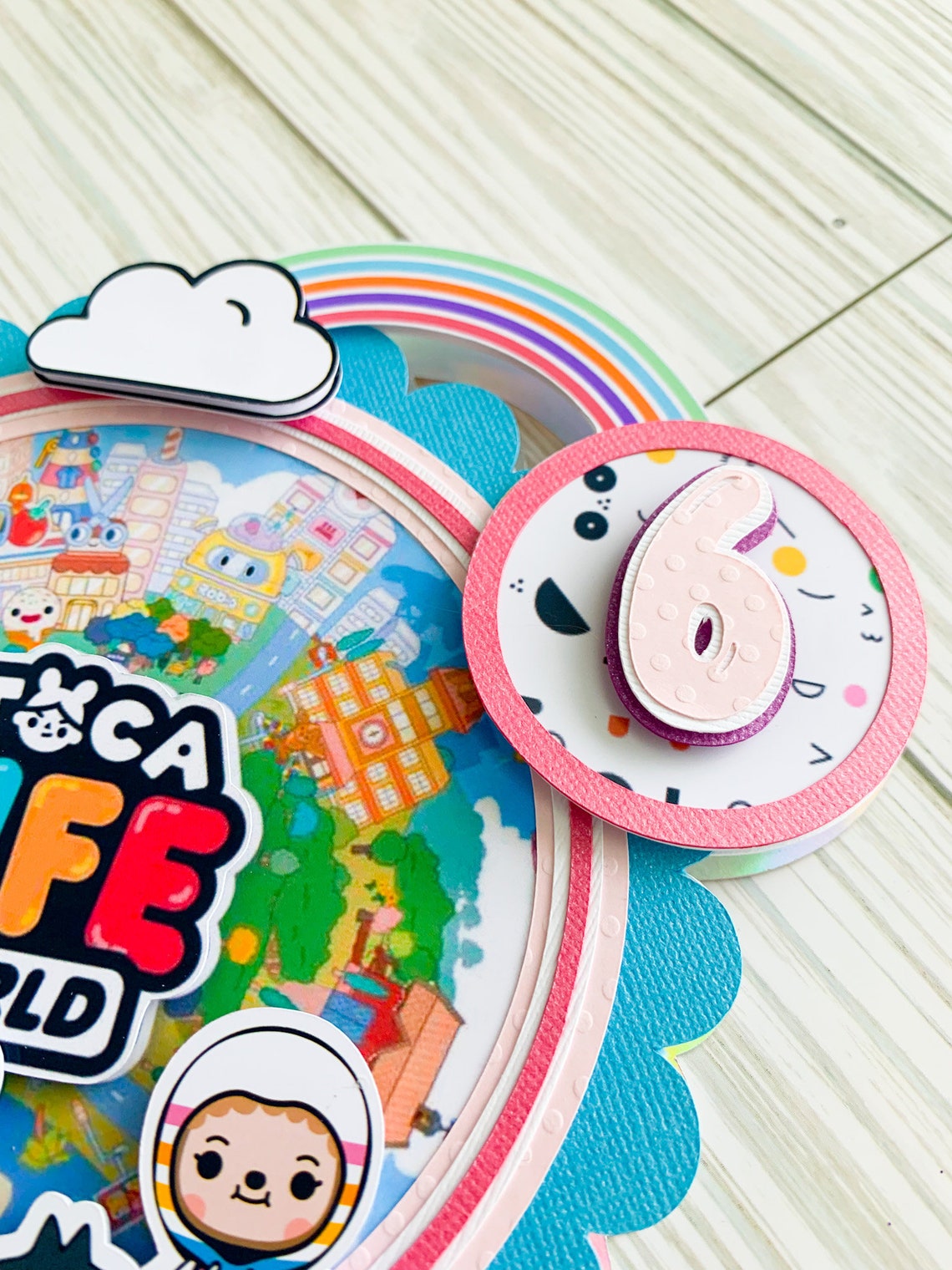Toca Life World Cake Topper/ Toca Boca / Toca Life World/ Toca - Etsy ...