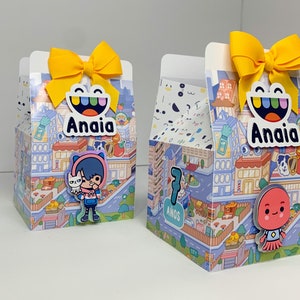 Toca Life World Box / Toca Boca Life / Favor Boxes / Party Supplies ...
