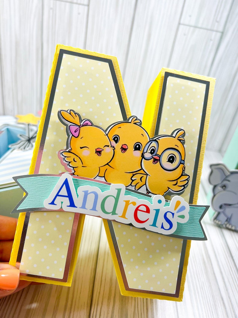 Canticos 3D Letters/ Canticos Birthday / Canticos Party - Etsy