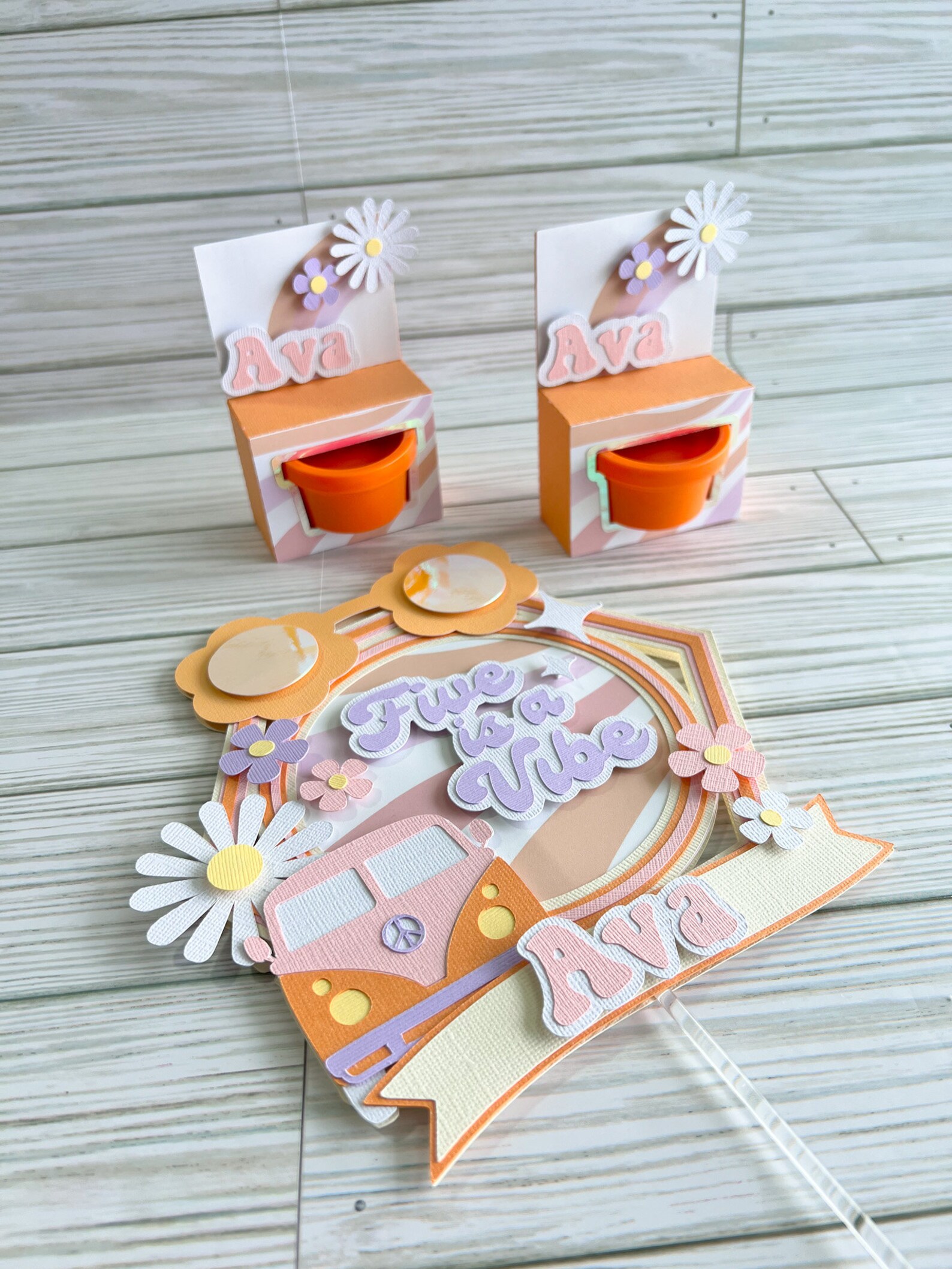 Groovy Play-doh Box/ Groovy Birthday/ Play-doh Decor - Etsy