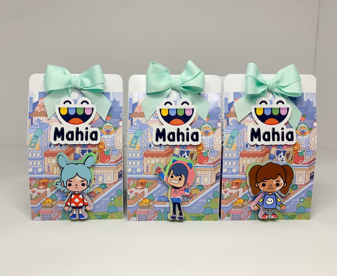 Toca Life World Box / Toca Boca Life / Favor Boxes / Party Supplies ...