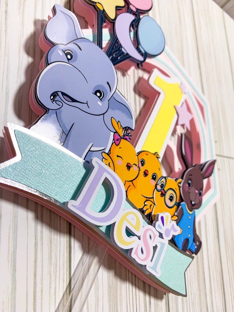 Canticos Cake Topper/canticos Topper / Canticos Birthday | Etsy