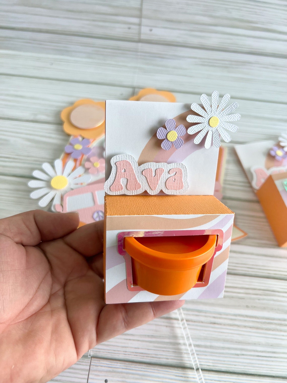 Groovy Play-doh Box/ Groovy Birthday/ Play-doh Decor - Etsy