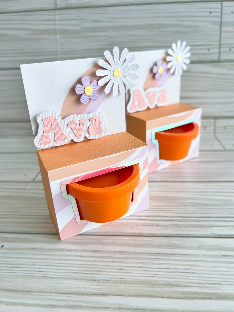 Groovy Play-doh Box/ Groovy Birthday/ Play-doh Decor - Etsy