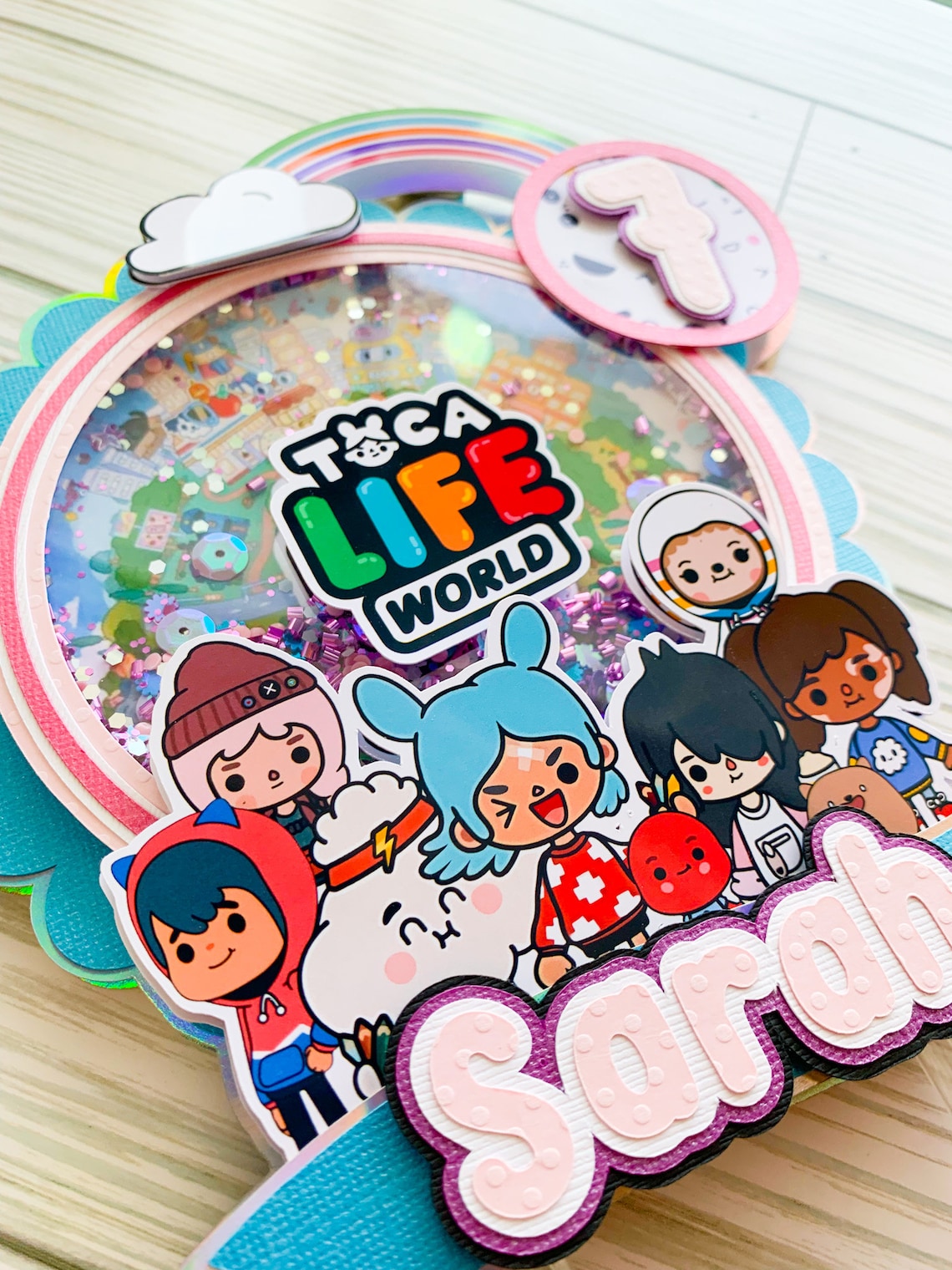 Toca Life World Cake Topper/ Toca Boca / Toca Life World/ Toca | Etsy