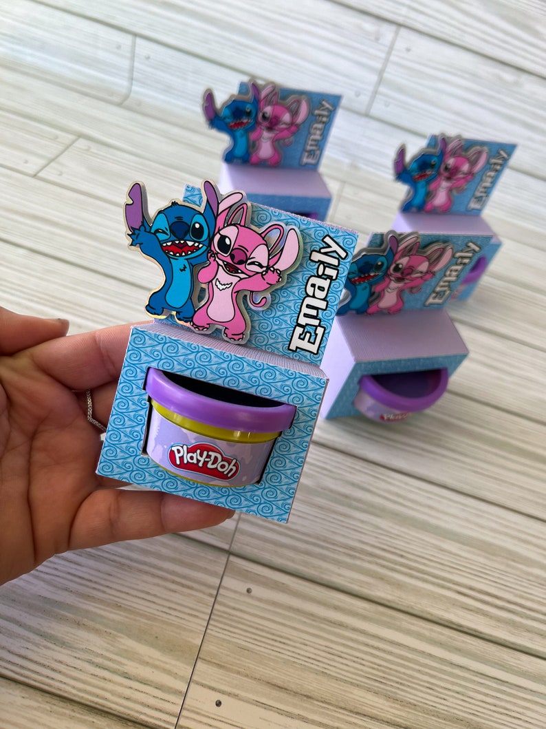 Stitch Play-doh Box/ Stitch Birthday/ Play-doh Decor/ Stitch - Etsy