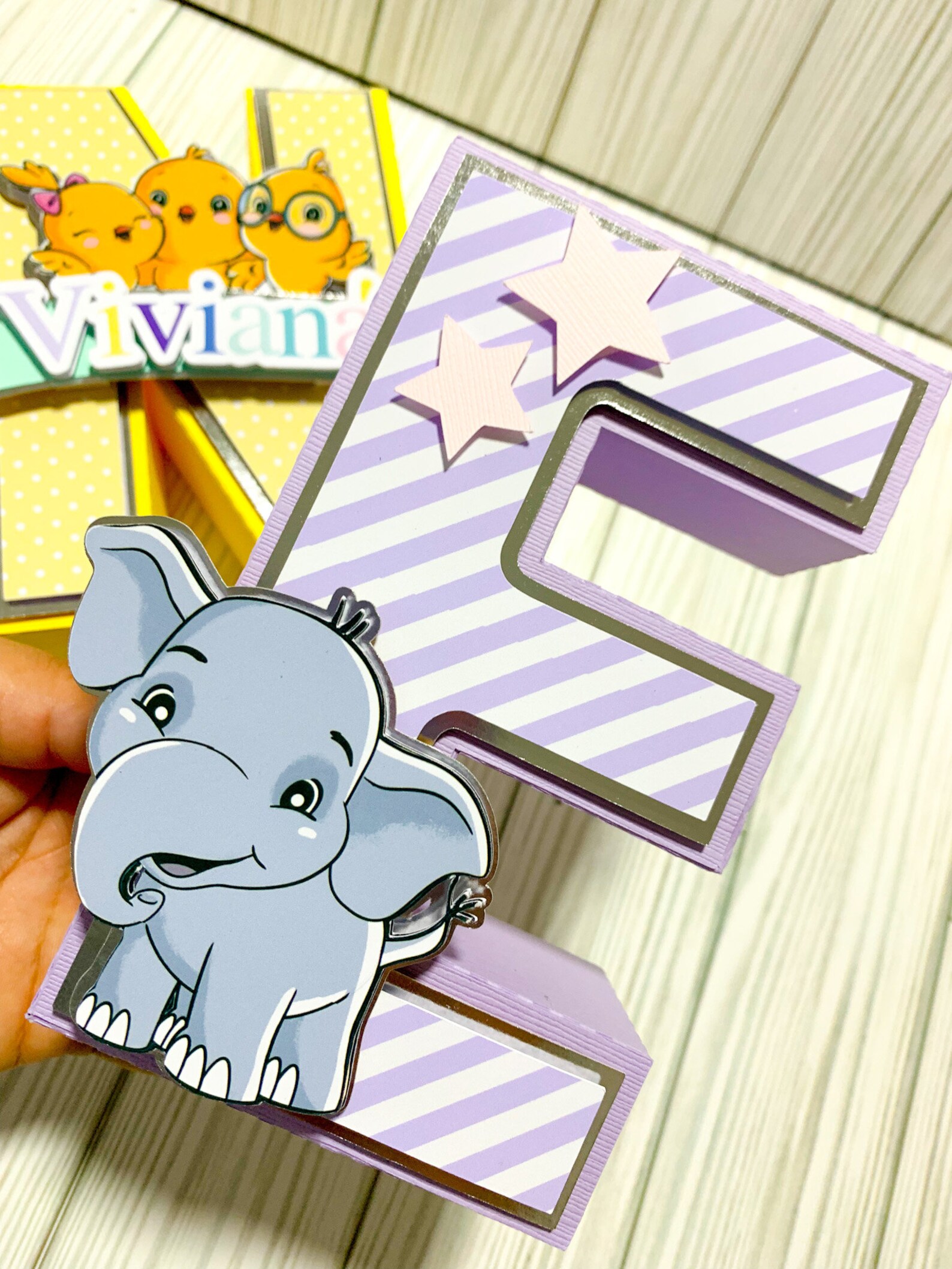 Canticos 3D Letters/ Canticos Birthday / Canticos Party - Etsy