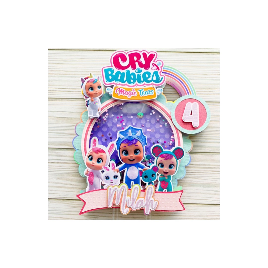 Cry Babies Magic Tears Cake Topper/ Cry Babies Birthday/ Cry - Etsy ...