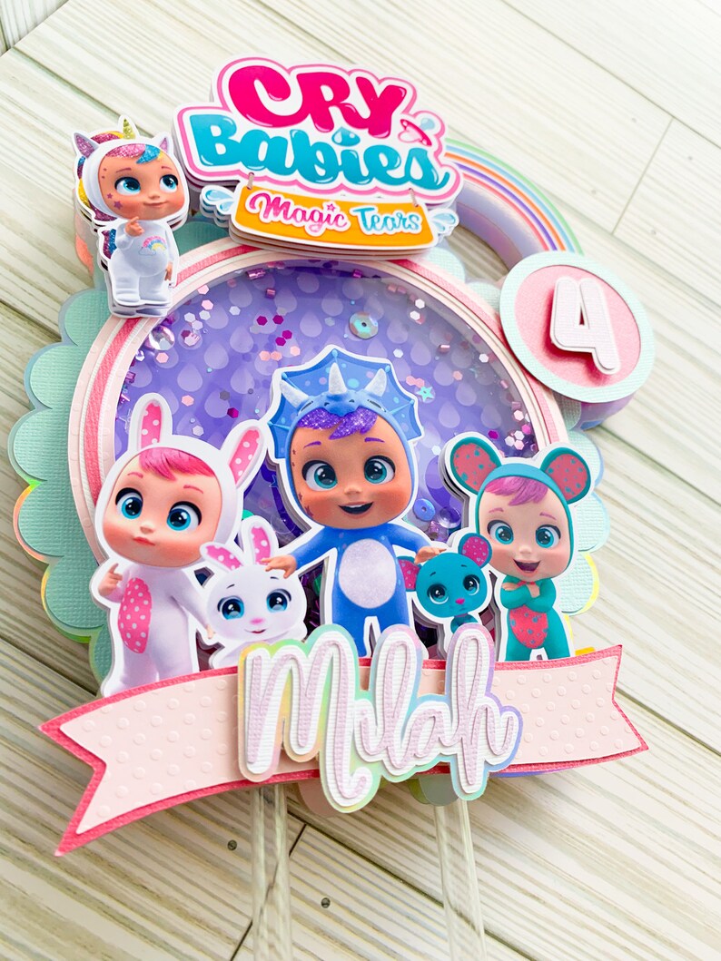 Cry Babies Magic Tears Cake Topper/ Cry Babies Birthday/ Cry - Etsy Ireland