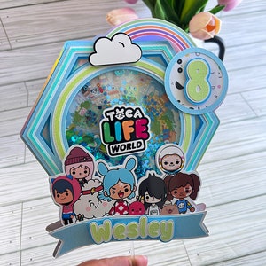 Toca Life World Cake Topper/ Toca Boca / Toca Life World/ Toca Life ...