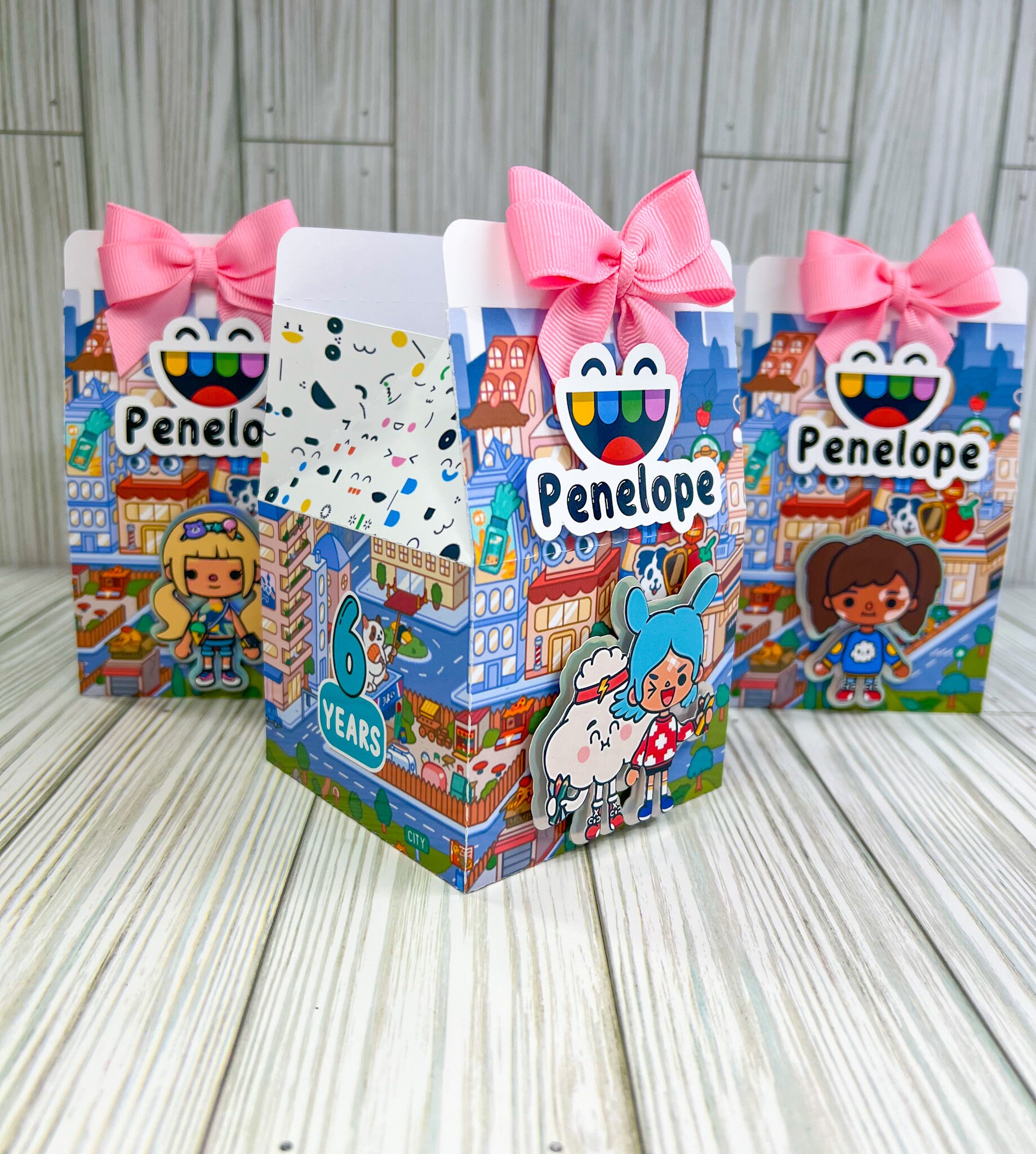 Toca Life World Box / Toca Boca Life / Favor Boxes / Party - Etsy Canada