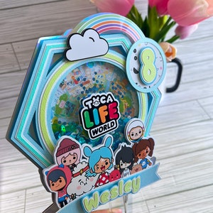 Toca Life World Cake Topper/ Toca Boca / Toca Life World/ Toca Life ...