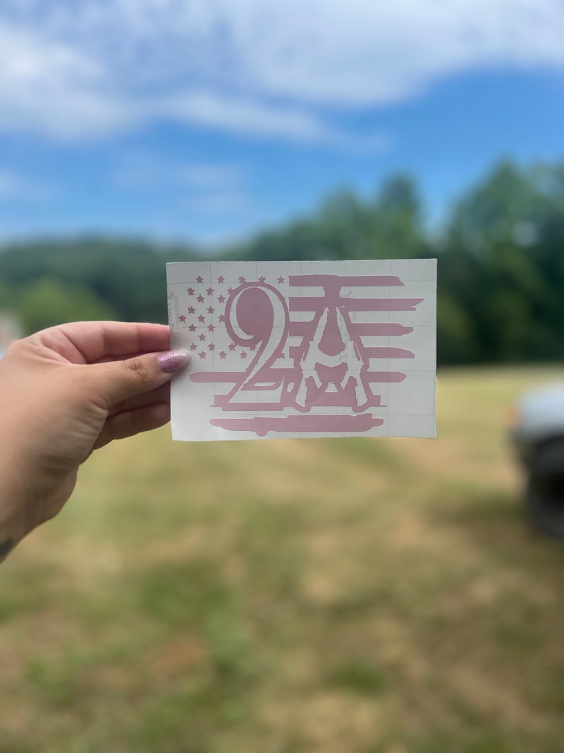 Second Amendment Decal, 2nd Amendment, Svg, Patriotic Decal, Gifts for ...