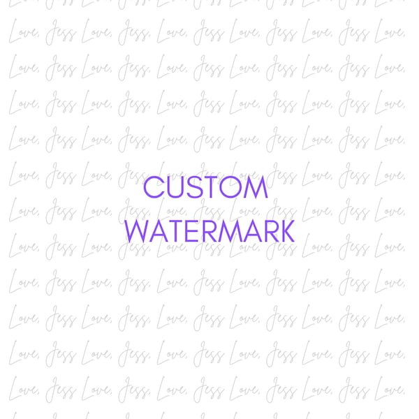 Watermark Logo - Etsy