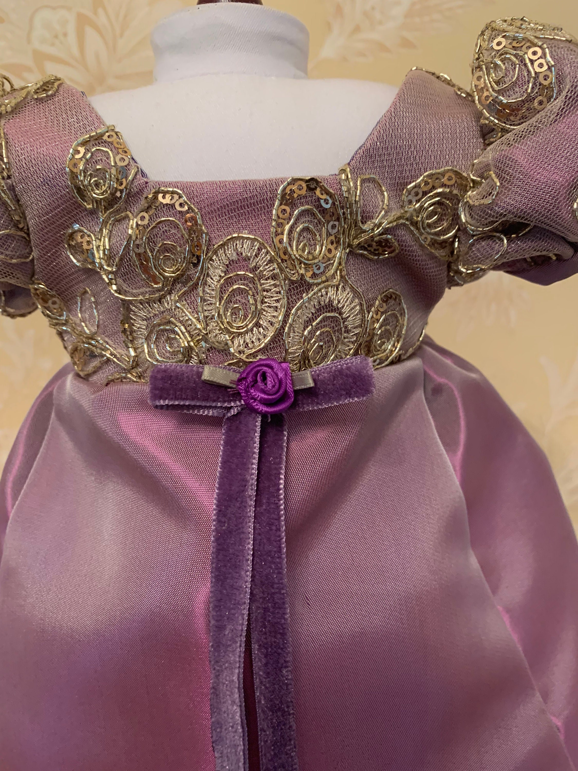 Bridgerton Inspired Regency Style Doll Dress - Etsy