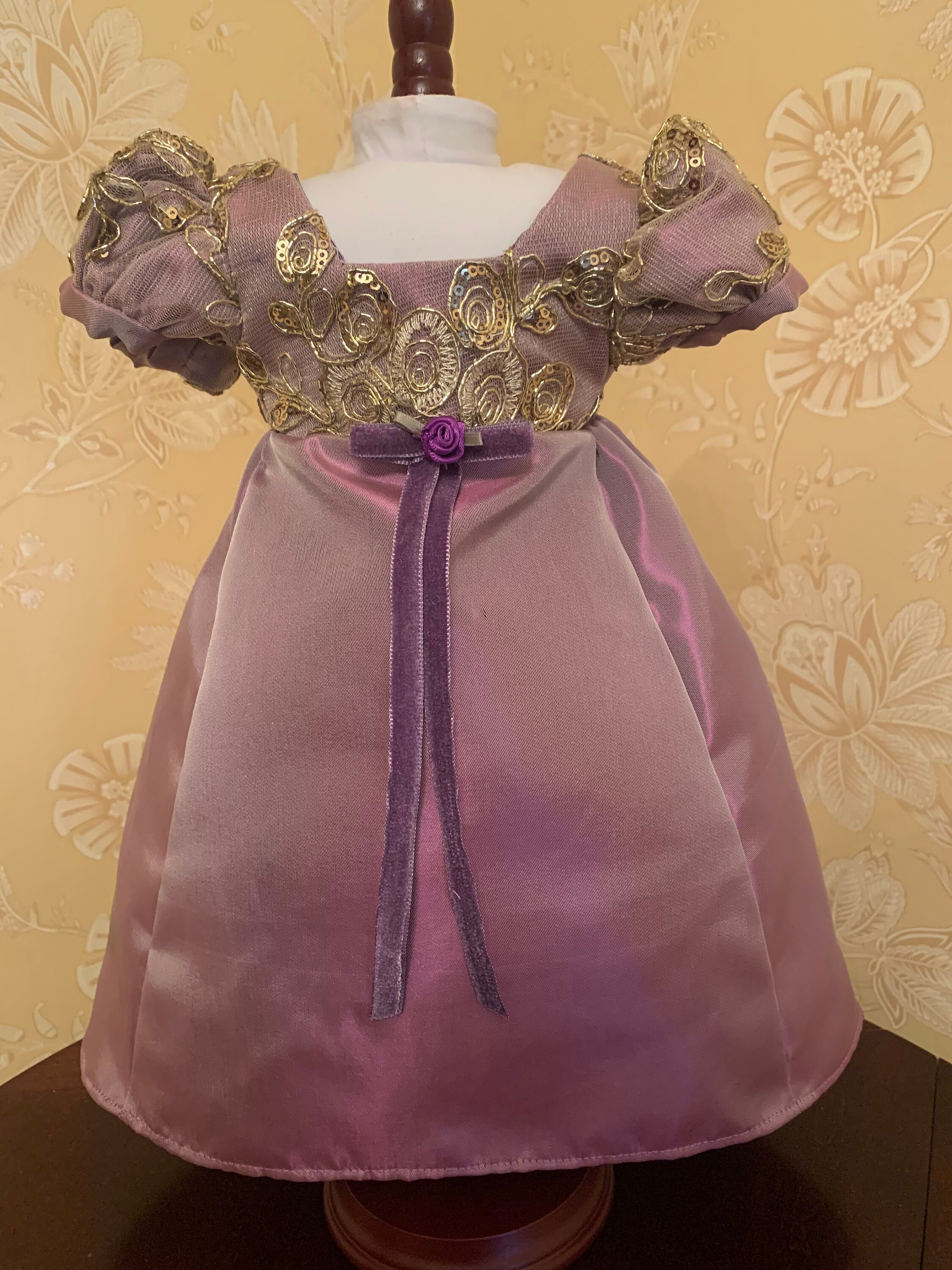 Bridgerton Inspired Regency Style Doll Dress - Etsy