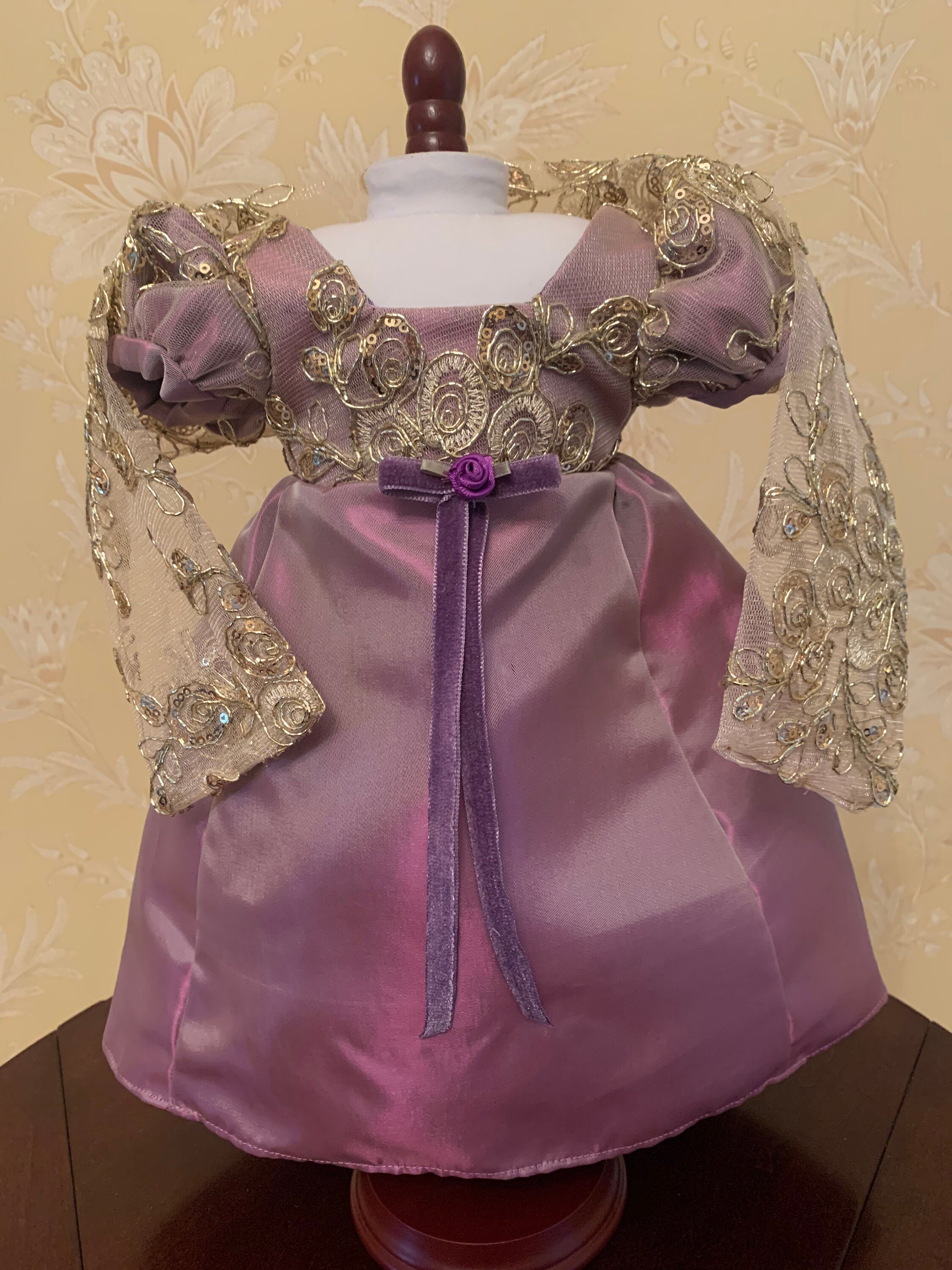 Bridgerton Inspired Regency Style Doll Dress - Etsy