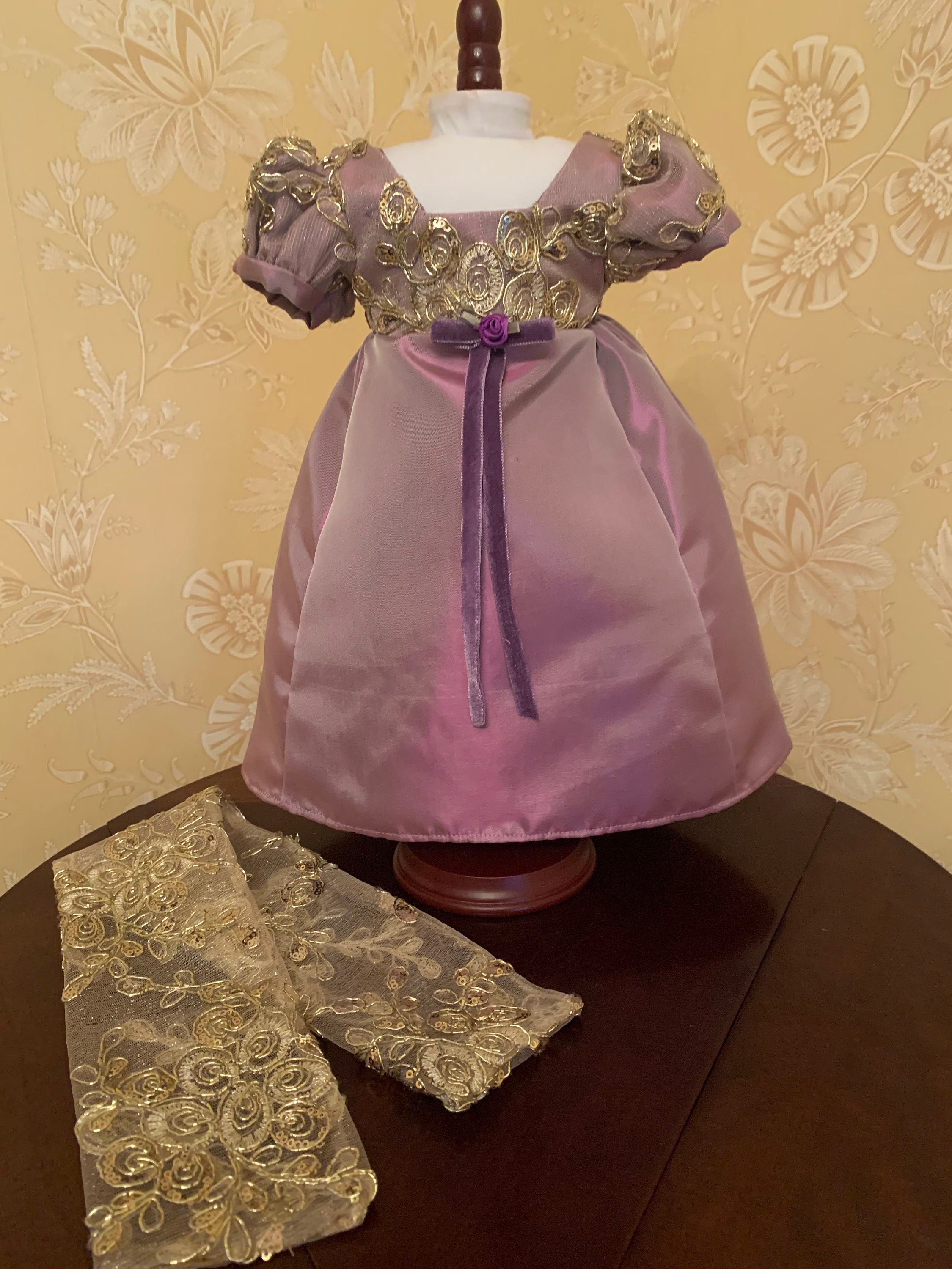 Bridgerton Inspired Regency Style Doll Dress - Etsy