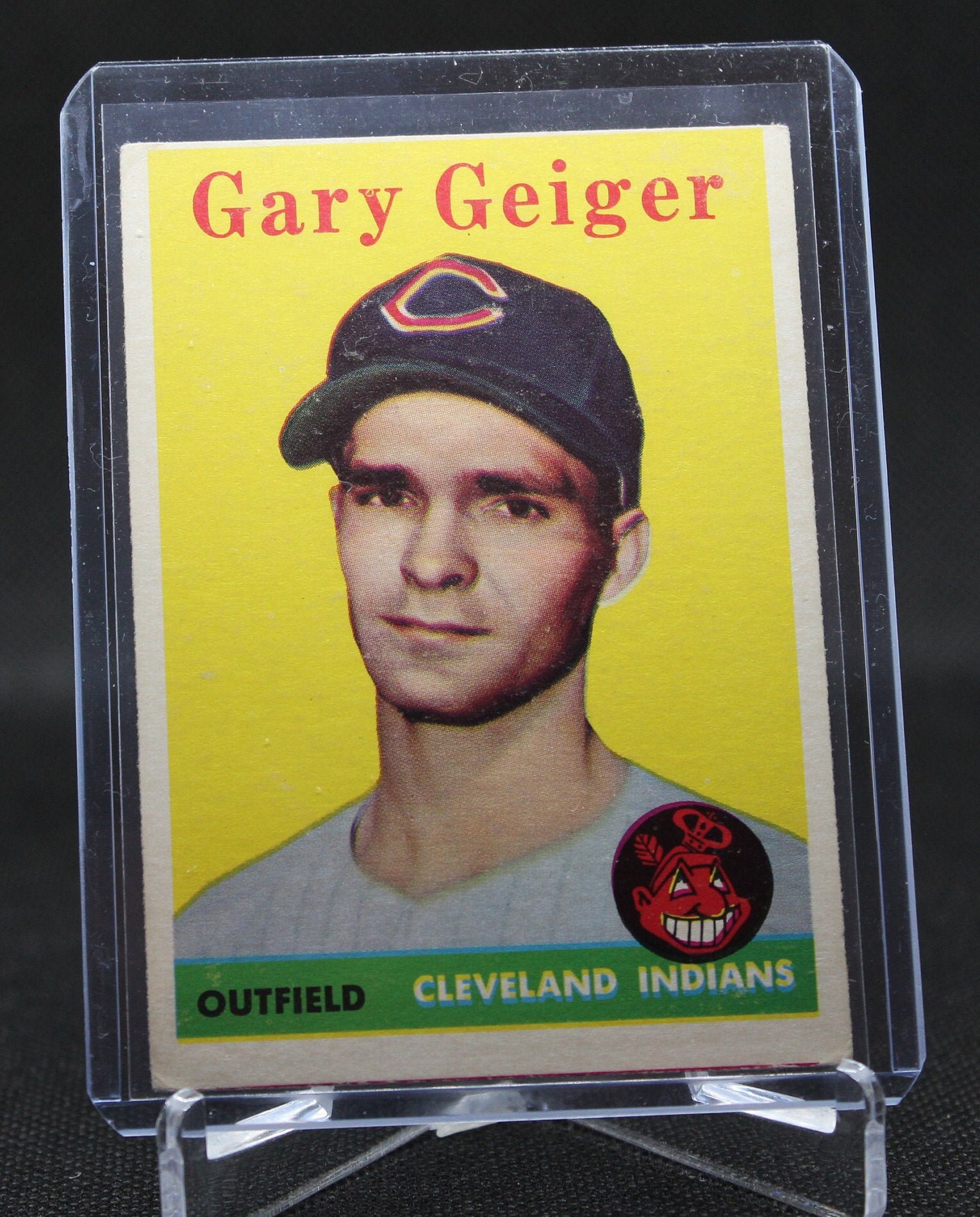 1958 Topps GARY GEIGER Cleveland Indians Card 462 | Etsy