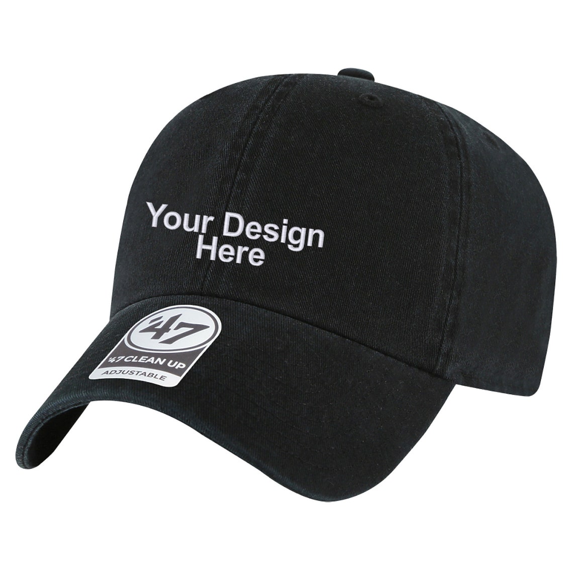 Custom Embroidered Hat '47 Brand Cap, Custom Logo Hat, Custom Stitched ...