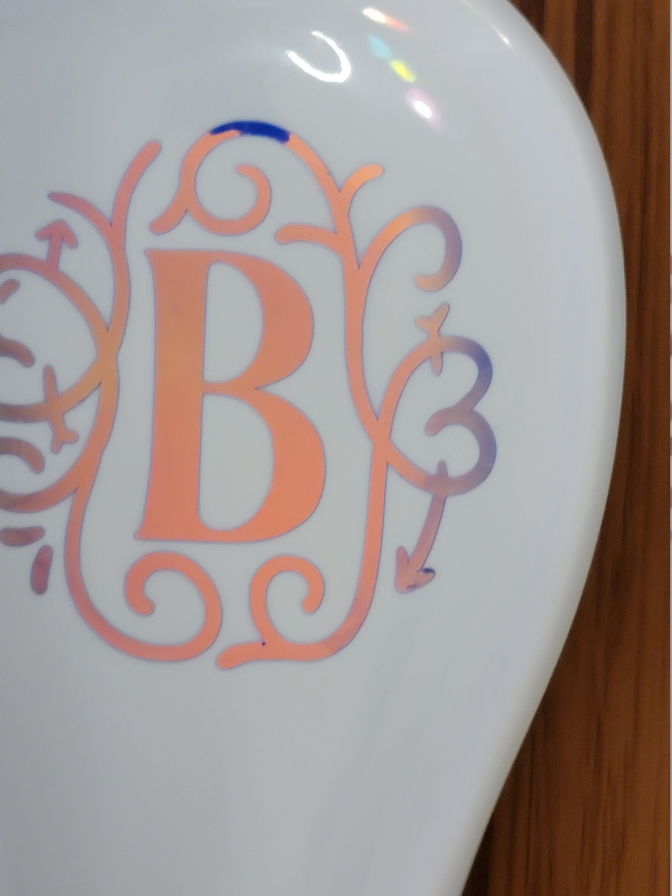 Holographic Monogram Spoon Rest | Valentine's Day Monogram | 26 ...