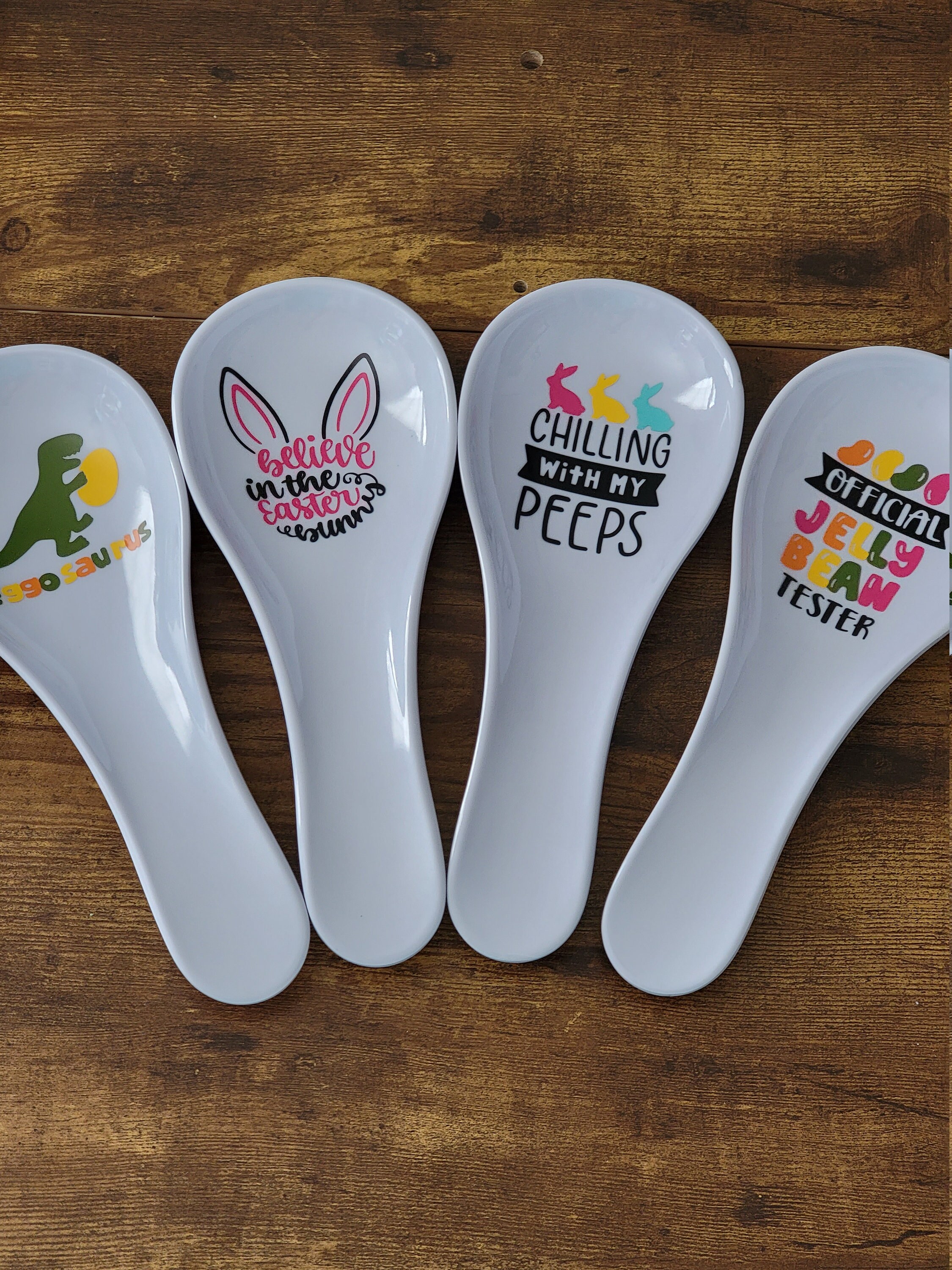 Eggosaurus Spoon Rest | Dinosaur Spoon Rest | Easter Pun Spoon Rest ...