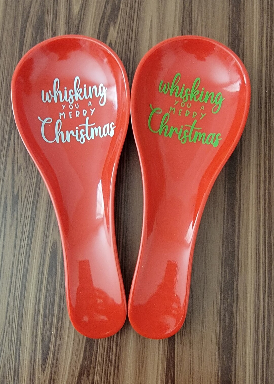 Whisking You a Merry Christmas | Baking Pun Spoon Rest | Home Gift ...