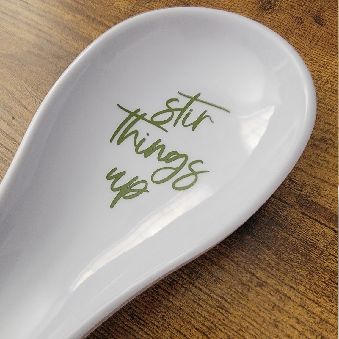 Stir Things up Spoon Rest | Food Pun Spoon Rest | Home Gifts | Gifts ...