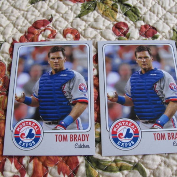 Tom Brady Rookie Cards - Etsy