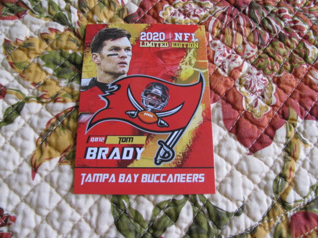 2020 NFL Rookie Gems Limited Edition Tom Brady Tampa Bay - Etsy
