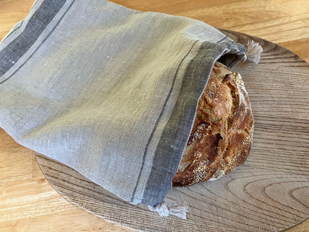 Linen Bread Bags - Etsy