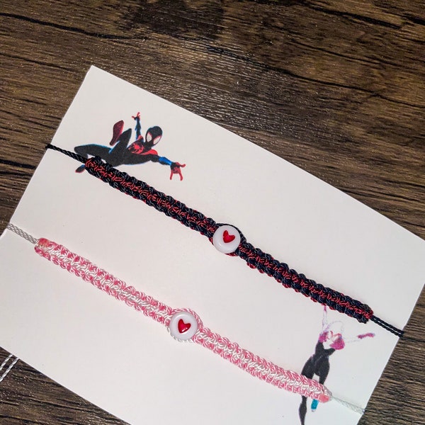 Spiderman Couple Bracelets - Etsy