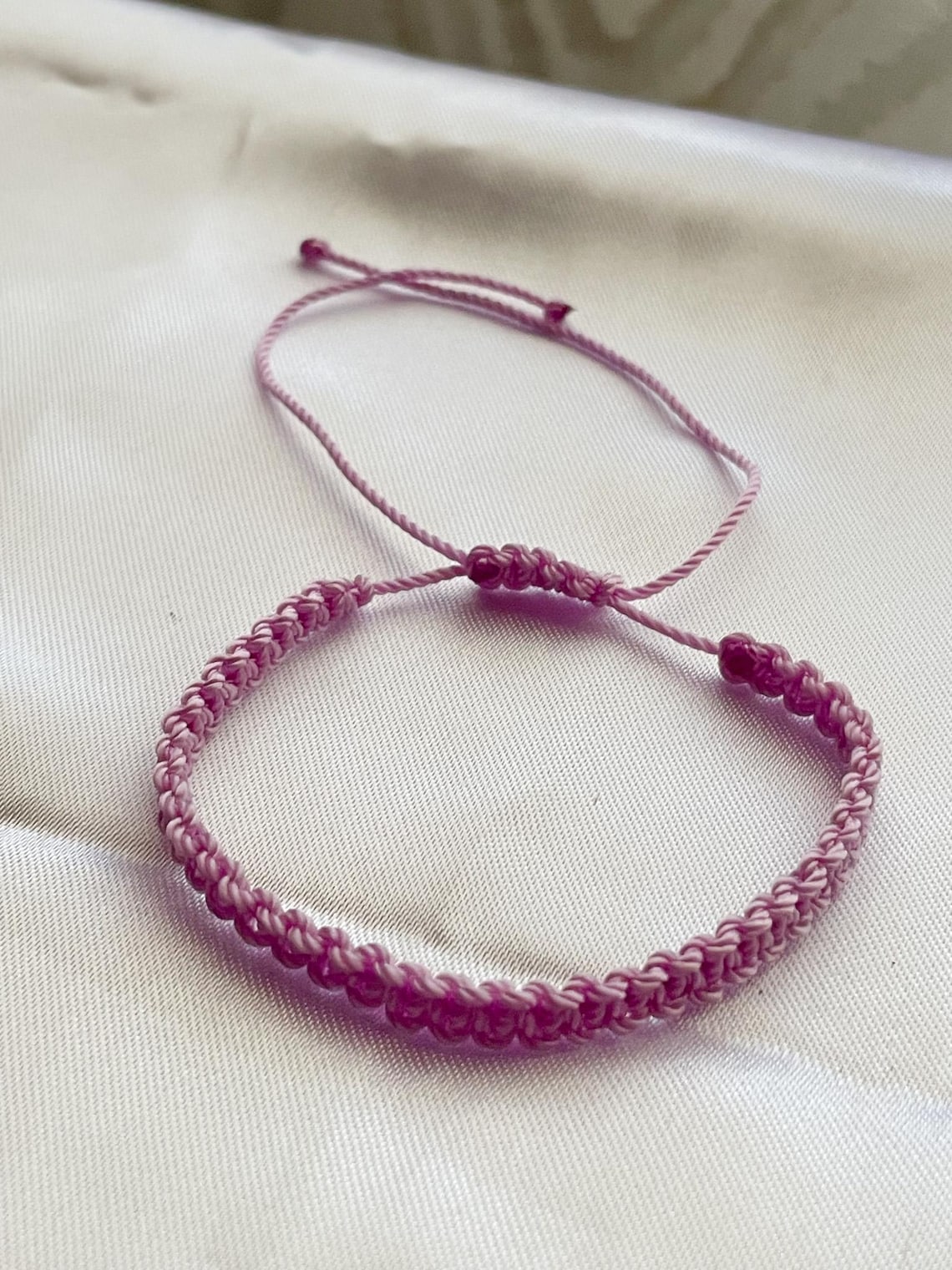 Threaded Bracelets- Friendship Bracelets- Simple Color Bracelet - Etsy