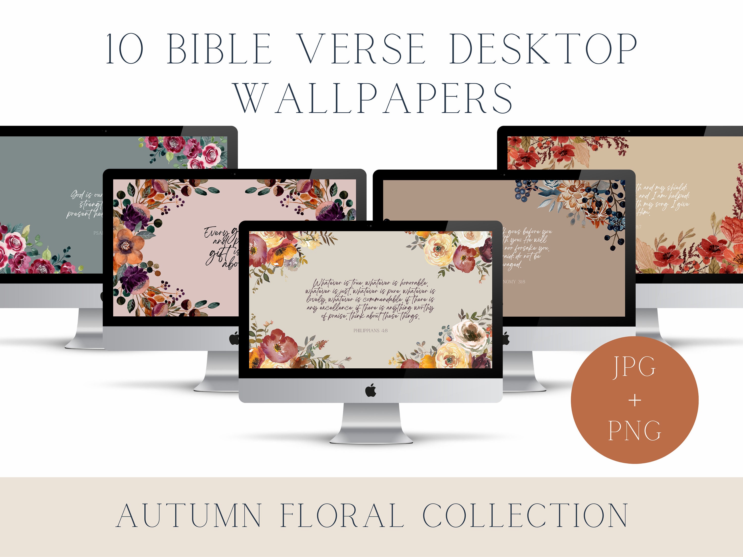 Desktop Wallpaper Bundle, Bible Verse Desktop, Christian Desktop ...